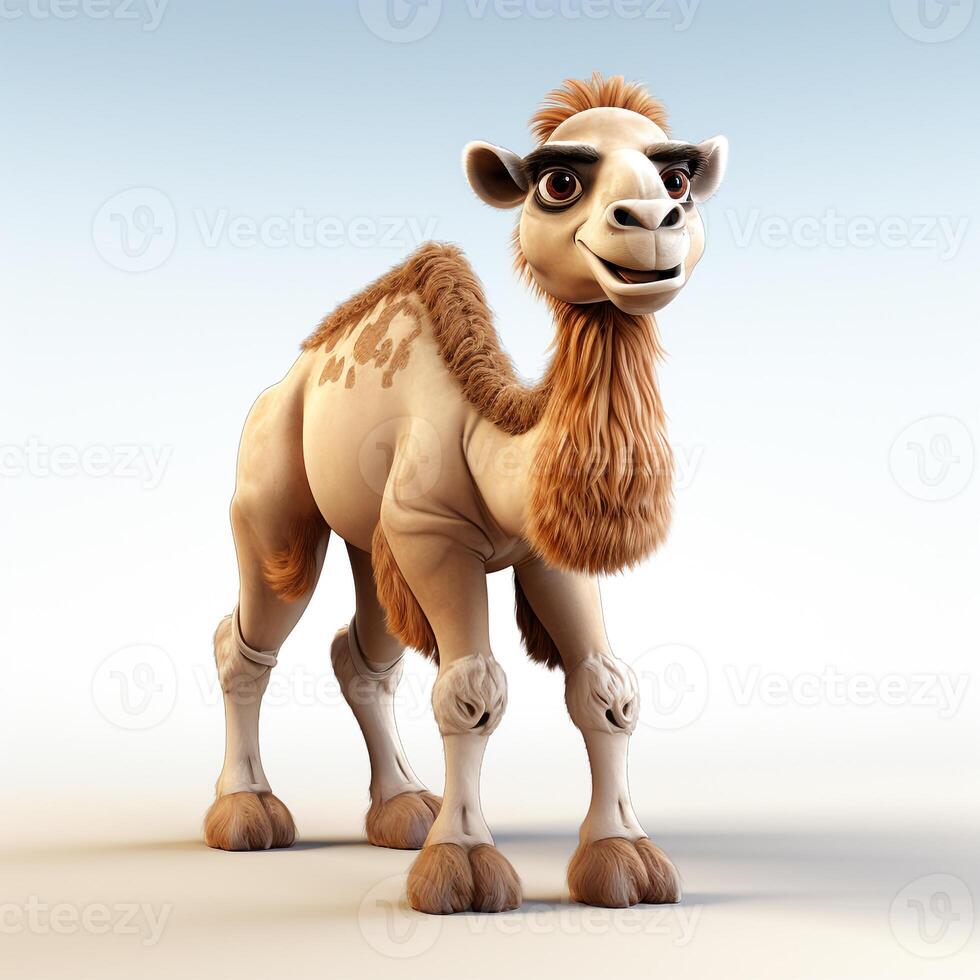 3d cartoon cute camel ai 29367115 Stock Photo at Vecteezy