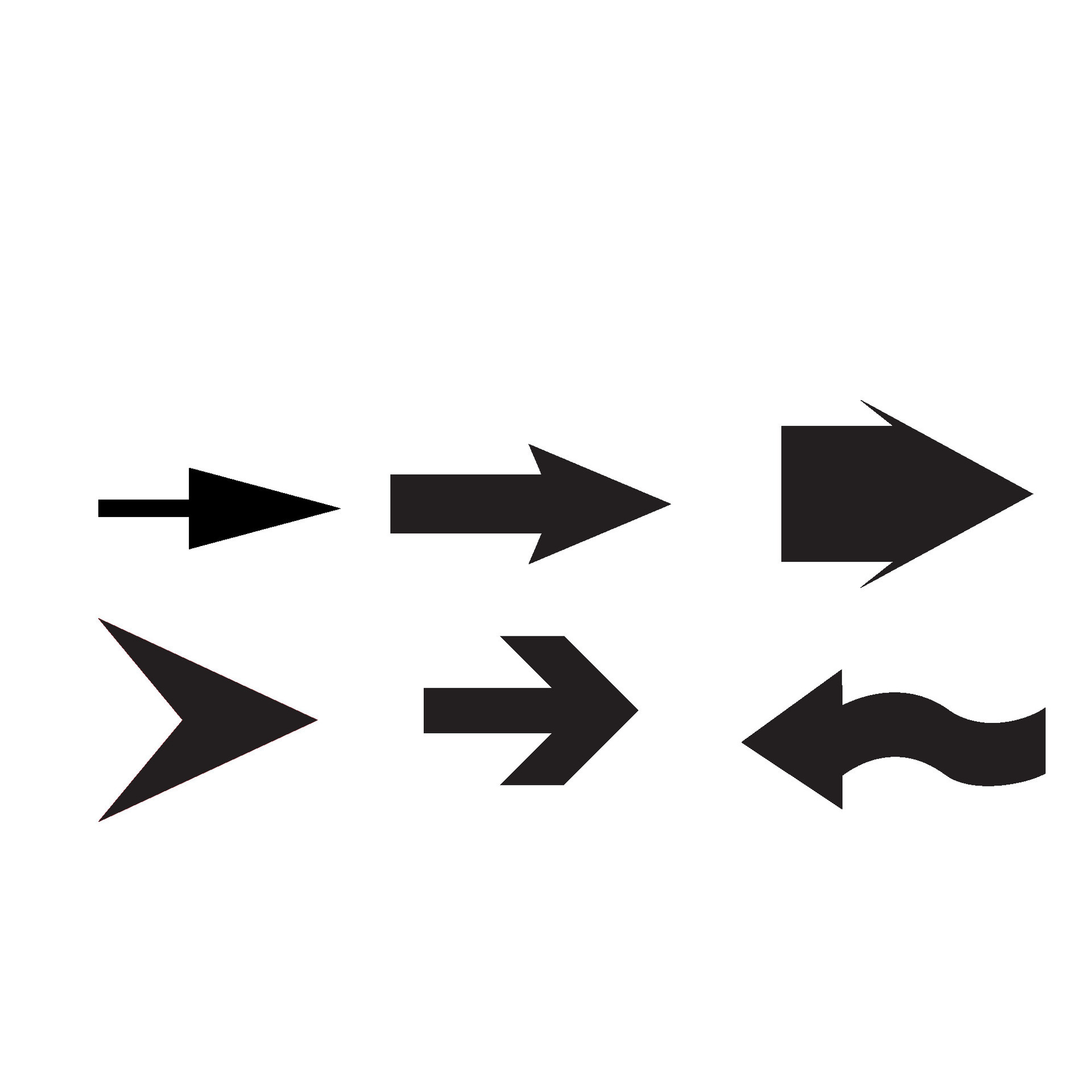 Set Of Black Vector Arrows Arrow Icon Arrow Vector Icon Arrow