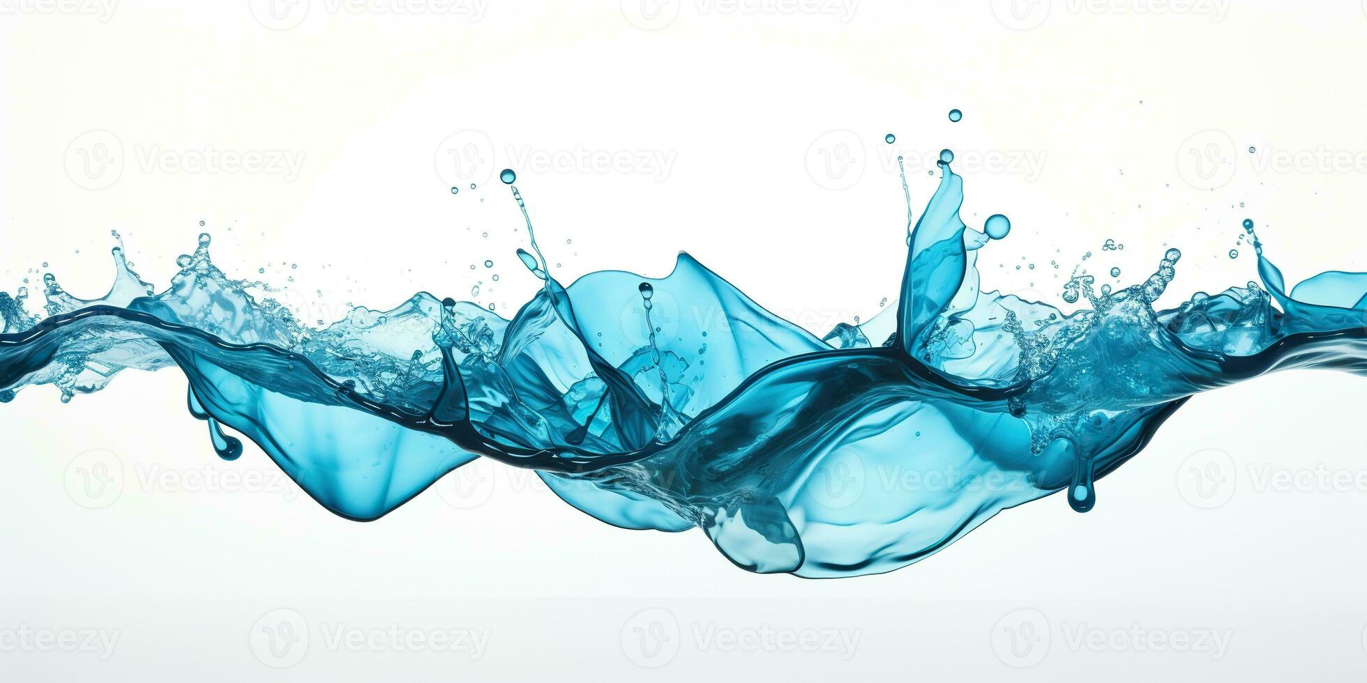 AI Generated. AI Generative. Fresh water splash drop bubble clean sea ocean 29382171 Stock Photo ...