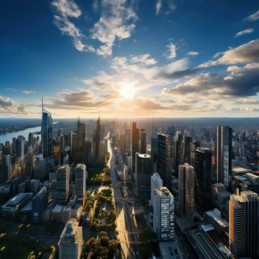 Breathtaking aerial view of urban skyline 29382378 Stock Photo at Vecteezy Breathtaking aerial view of urban skyline 29382378 Stock Photo at Vecteezy