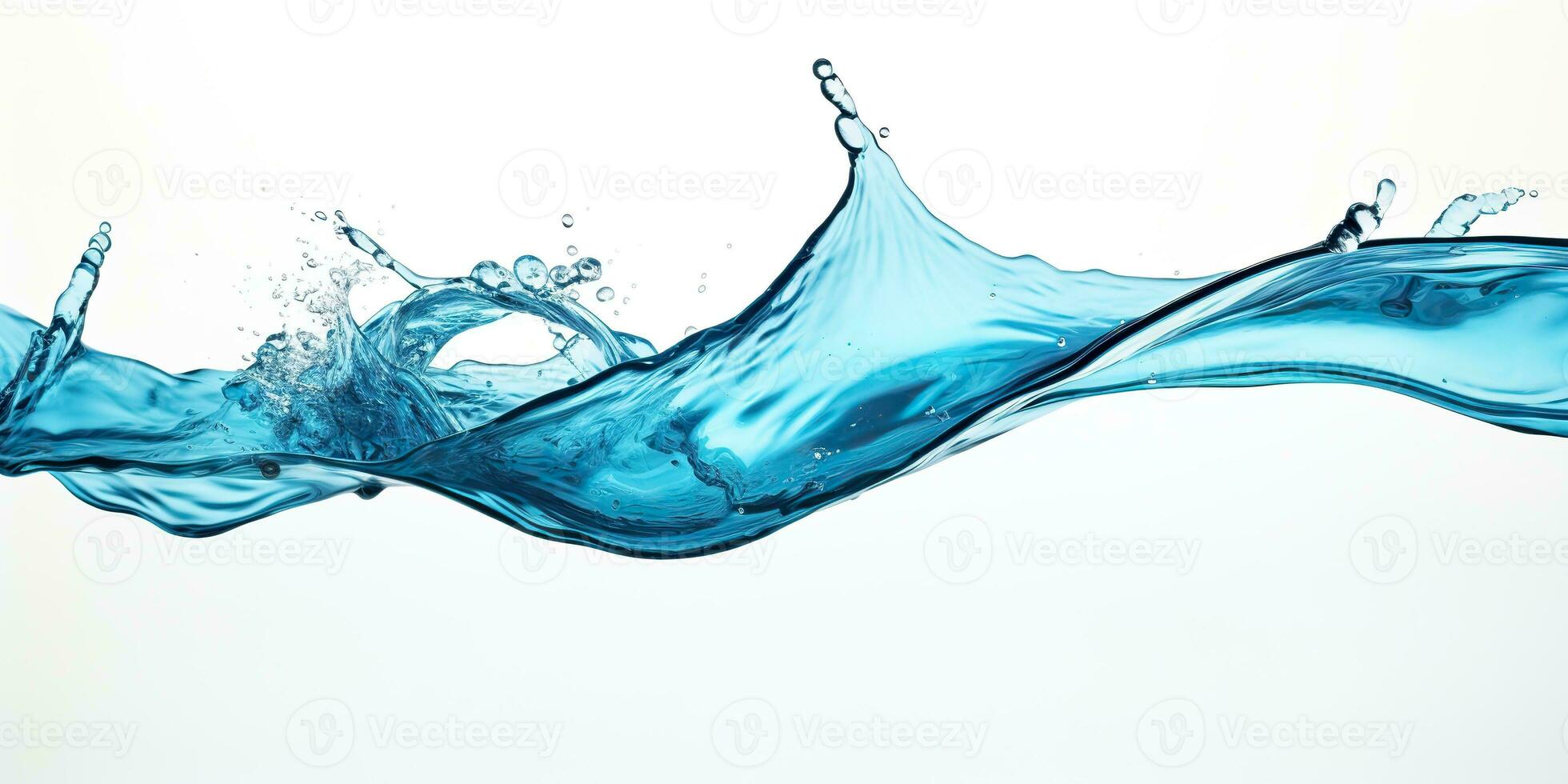 AI Generated. AI Generative. Fresh water splash drop bubble clean sea ocean 29382838 Stock Photo ...
