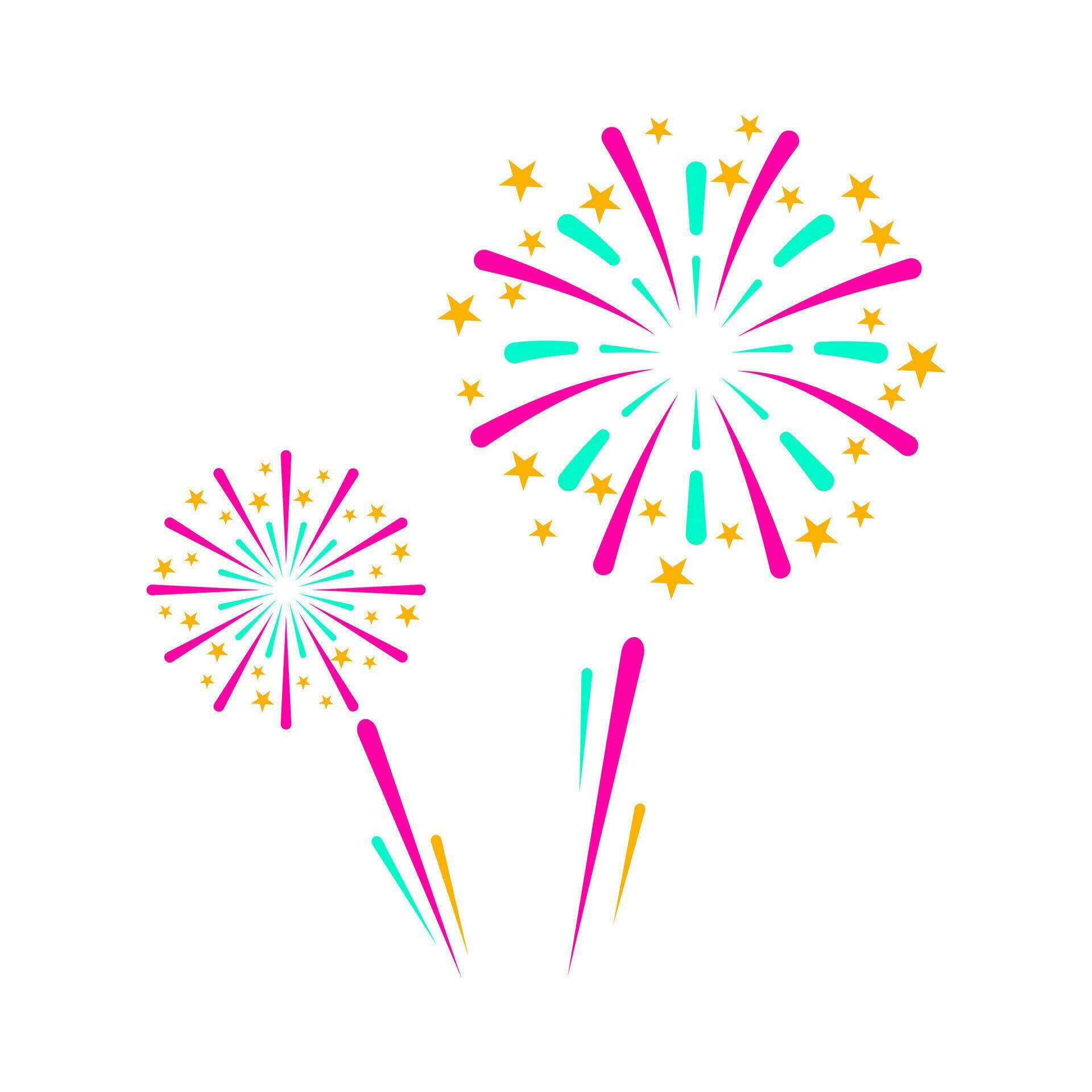 Fireworks Happy New Years Element Vector . Firework Festive Celebration . 29413975 Vector Art at ...