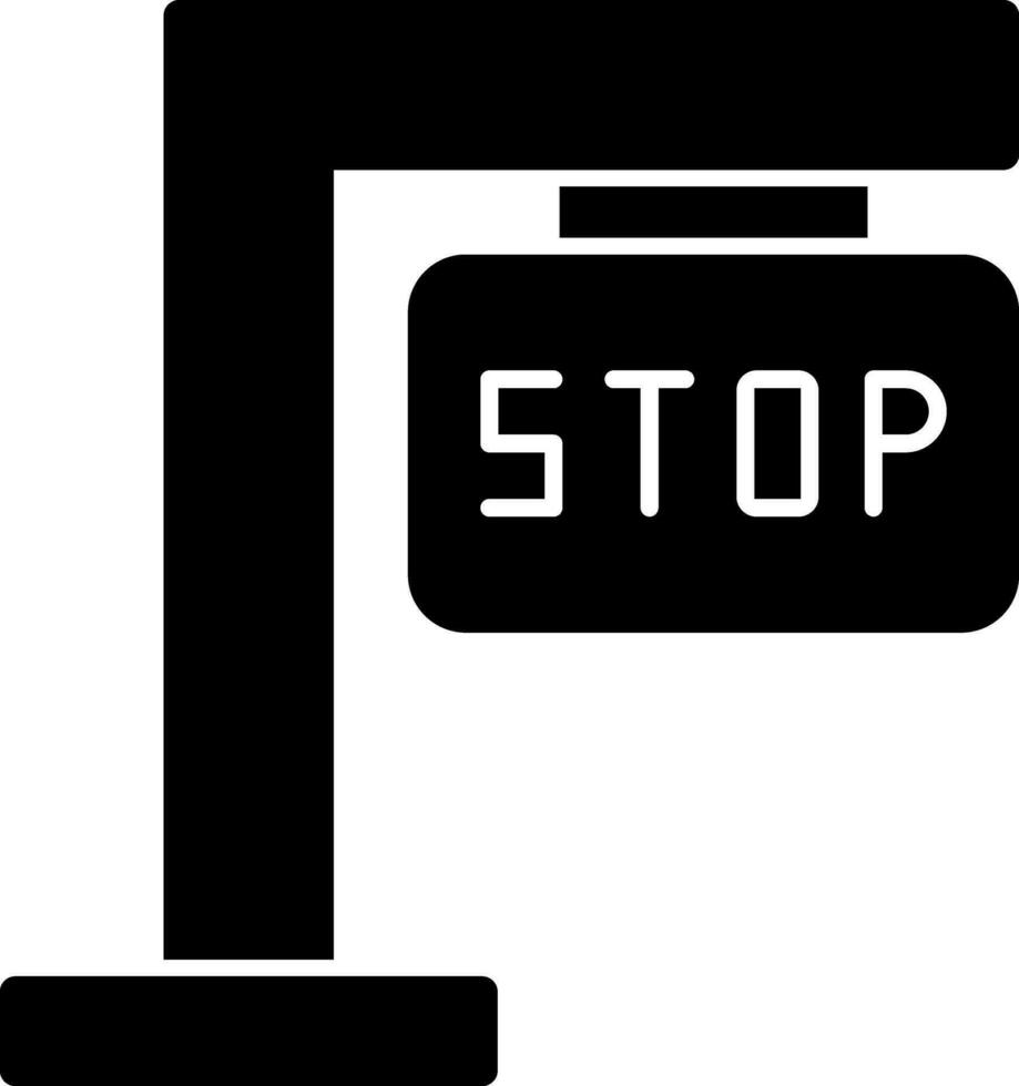 Stop Sign Vector Icon Design 29415159 Vector Art At Vecteezy