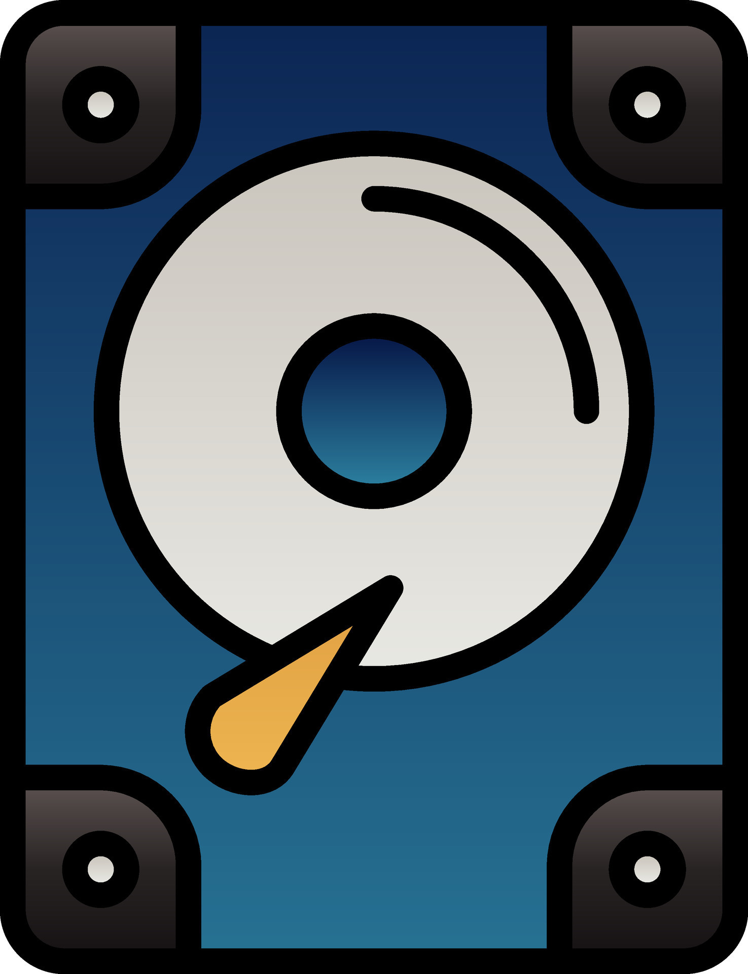 Hard Disk Drive Vector Icon Design 29416115 Vector Art At Vecteezy