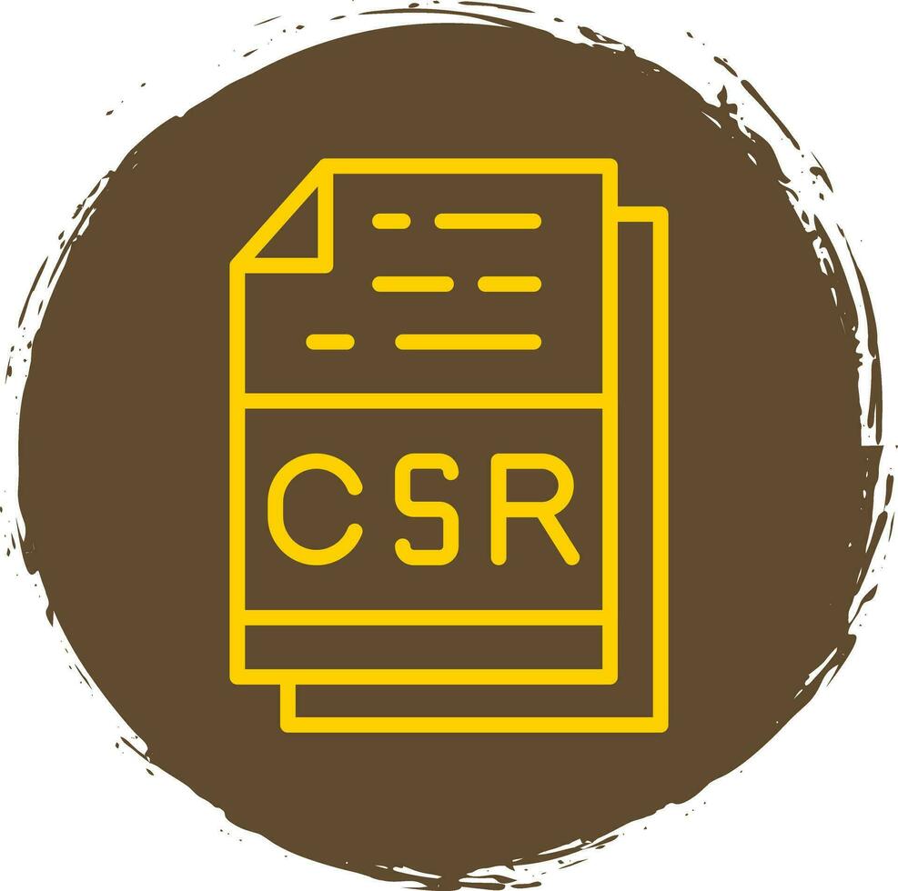 CSR File Format Vector Icon Design 29419051 Vector Art at Vecteezy