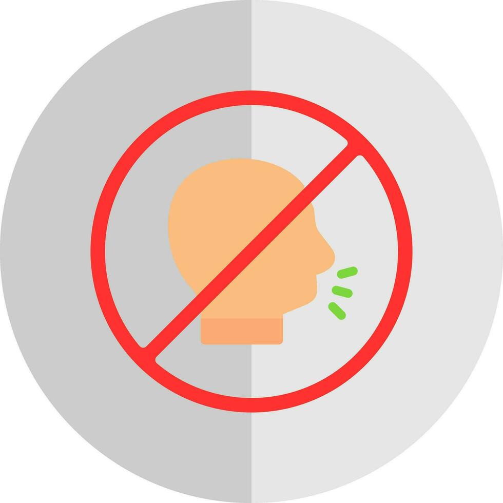 No shouting Vector Icon Design 29424508 Vector Art at Vecteezy