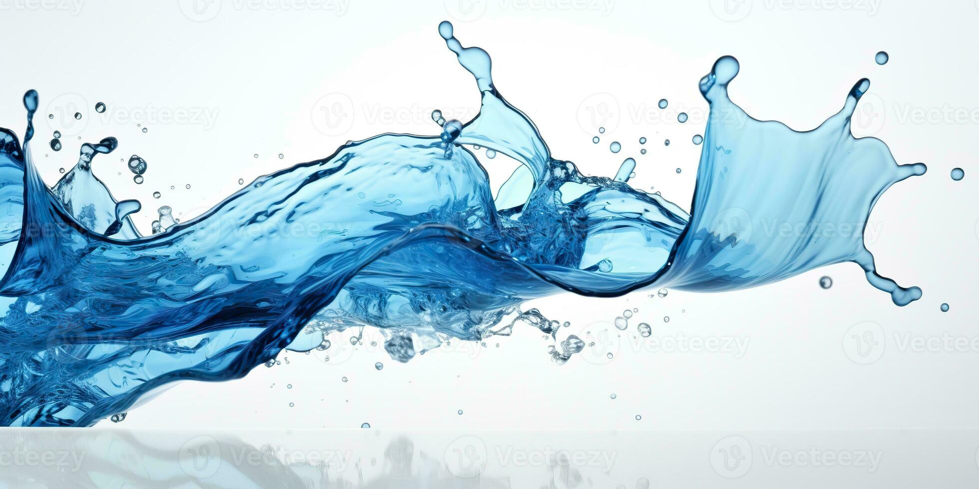 AI Generated. AI Generative. Fresh water splash drop bubble clean sea ocean 29443619 Stock Photo ...