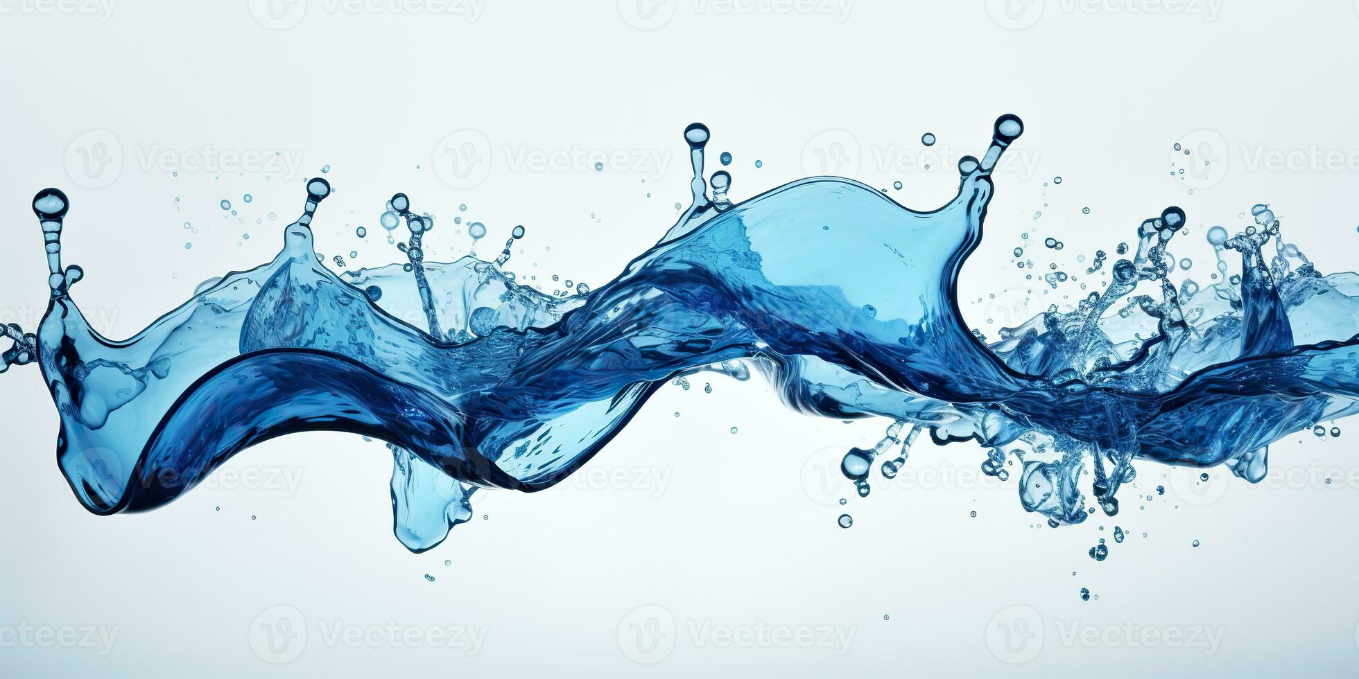 AI Generated. AI Generative. Fresh water splash drop bubble clean sea ocean 29443644 Stock Photo ...