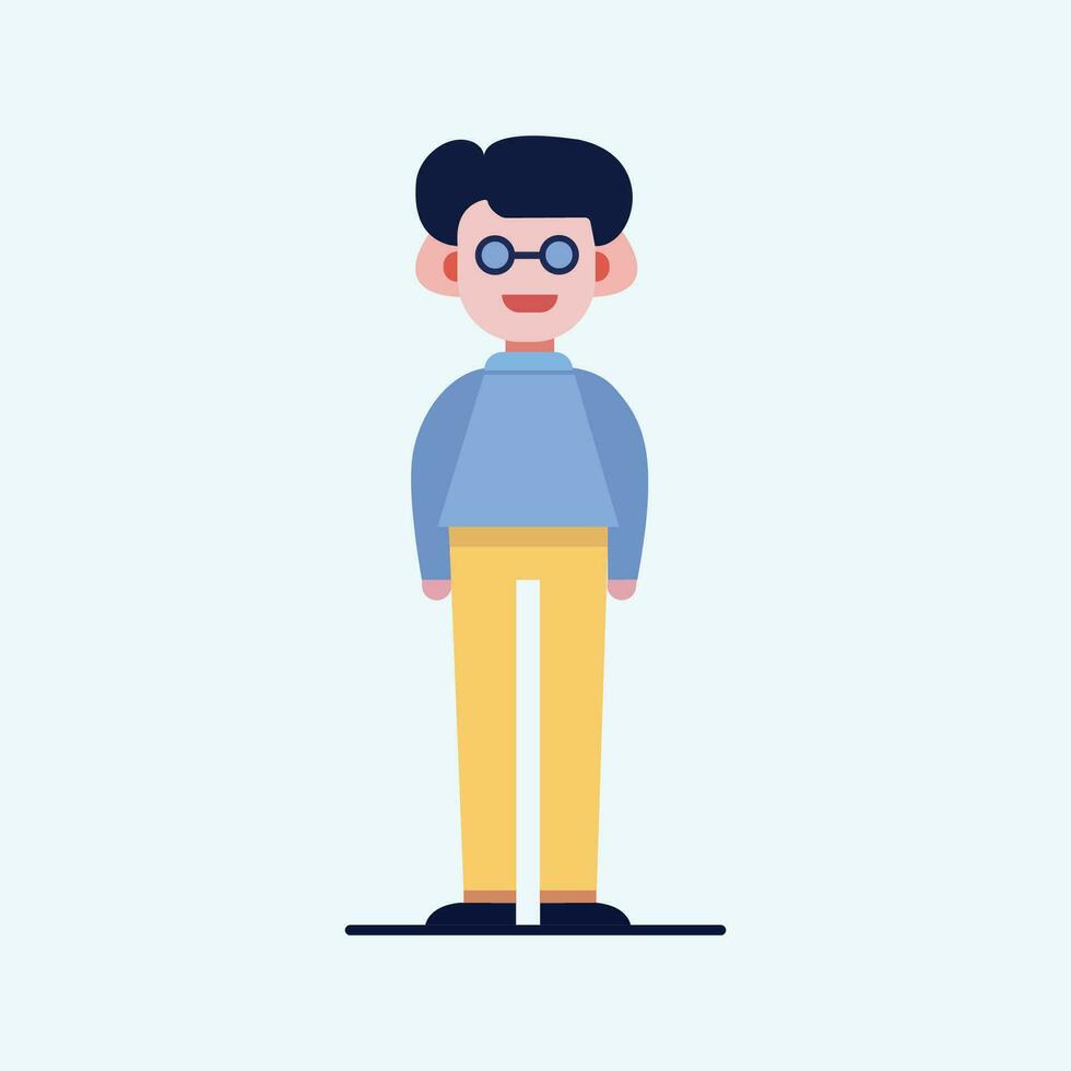 Cartoon Character Illustration, Vector People Illustration, 2D ...