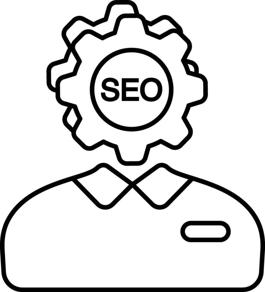 seo setting line icons design style 29454739 Vector Art at Vecteezy