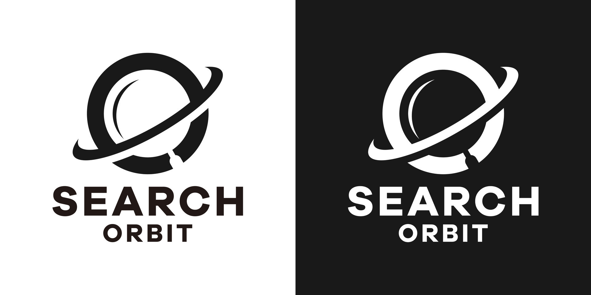 logo design search and orbit logo vector illustration 29455062 Vector Art at Vecteezy