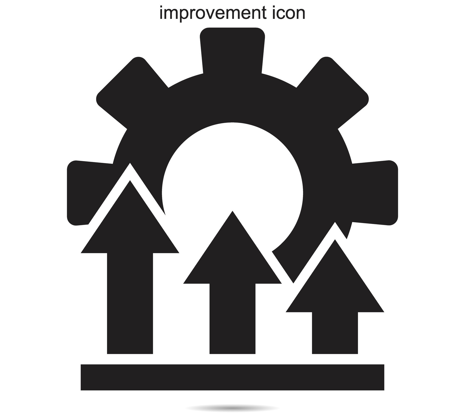 improvement icon, Vector illustration 29455730 Vector Art at Vecteezy