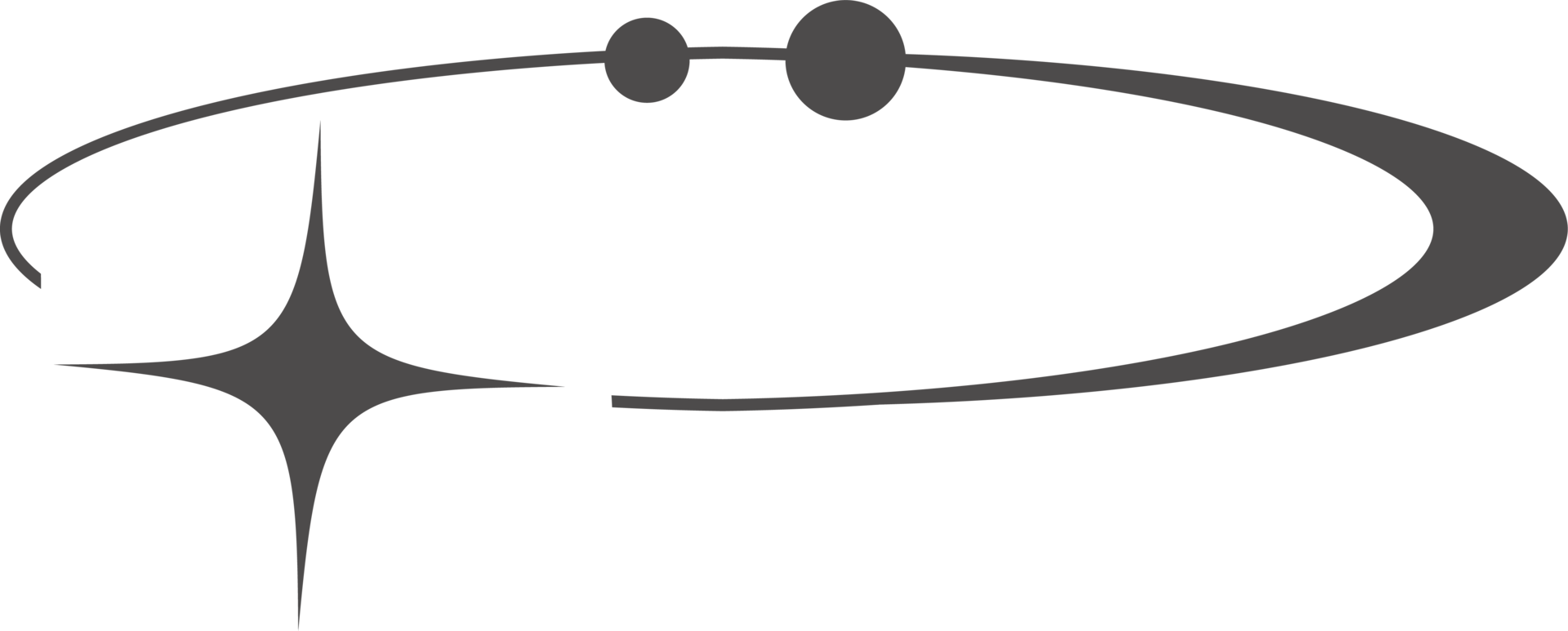 Aesthetic Shape With Stars Minimal Shape In Lines With Sparkles