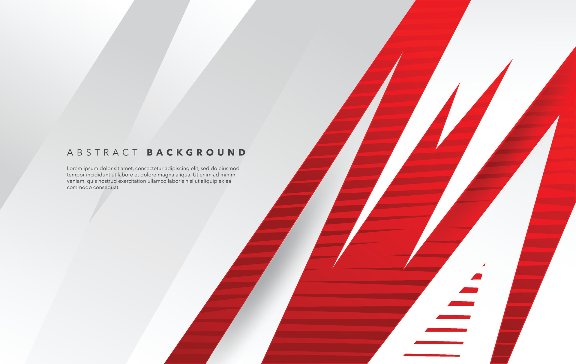 modern red and white abstract background design template 29462006 ...