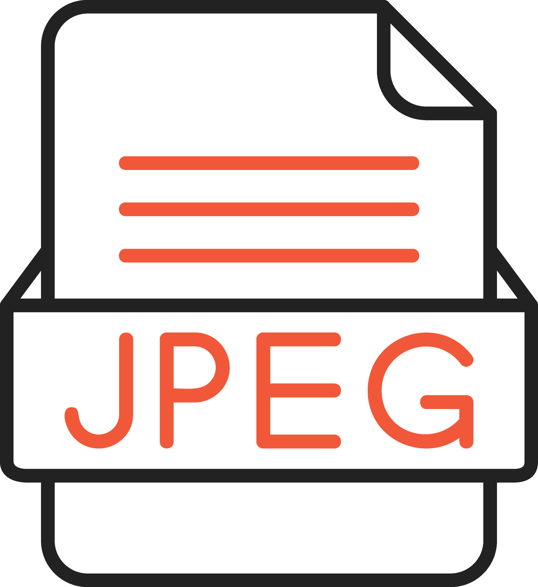 JPEG File Format Vector Icon 29463218 Vector Art at Vecteezy