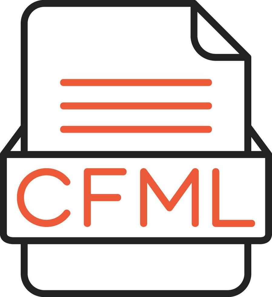cfml archivo formato vector icono 29463687 Vector en Vecteezy