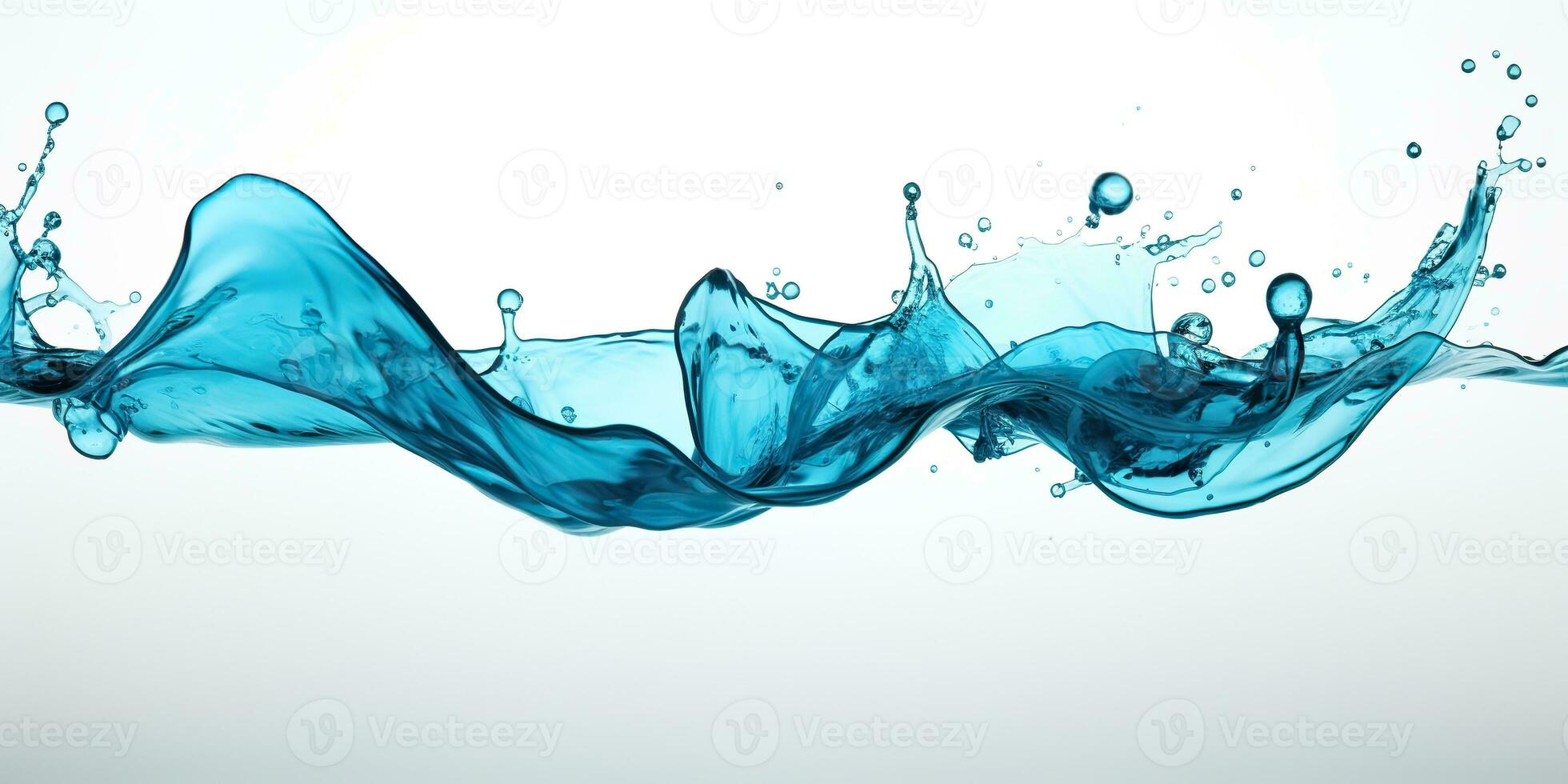 AI Generated. AI Generative. Fresh water splash drop bubble clean sea ocean 29470162 Stock Photo ...
