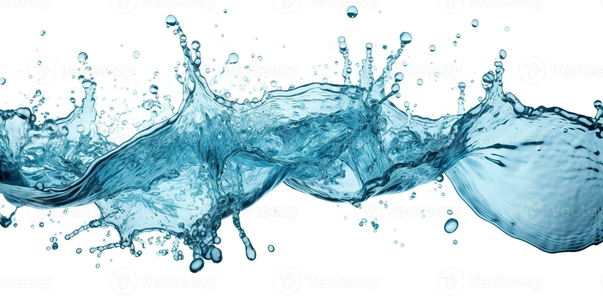 AI Generated. AI Generative. Fresh water splash drop bubble clean sea ocean 29470283 Stock Photo ...