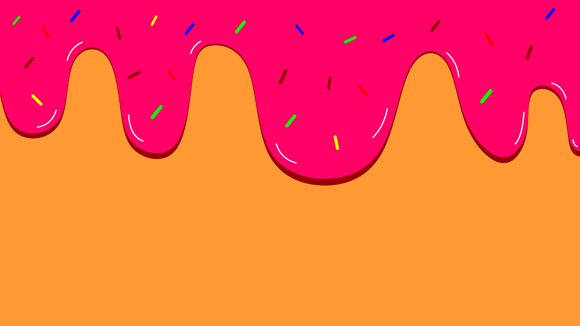 Melting ice cream background with various color and tasty. Melting ...