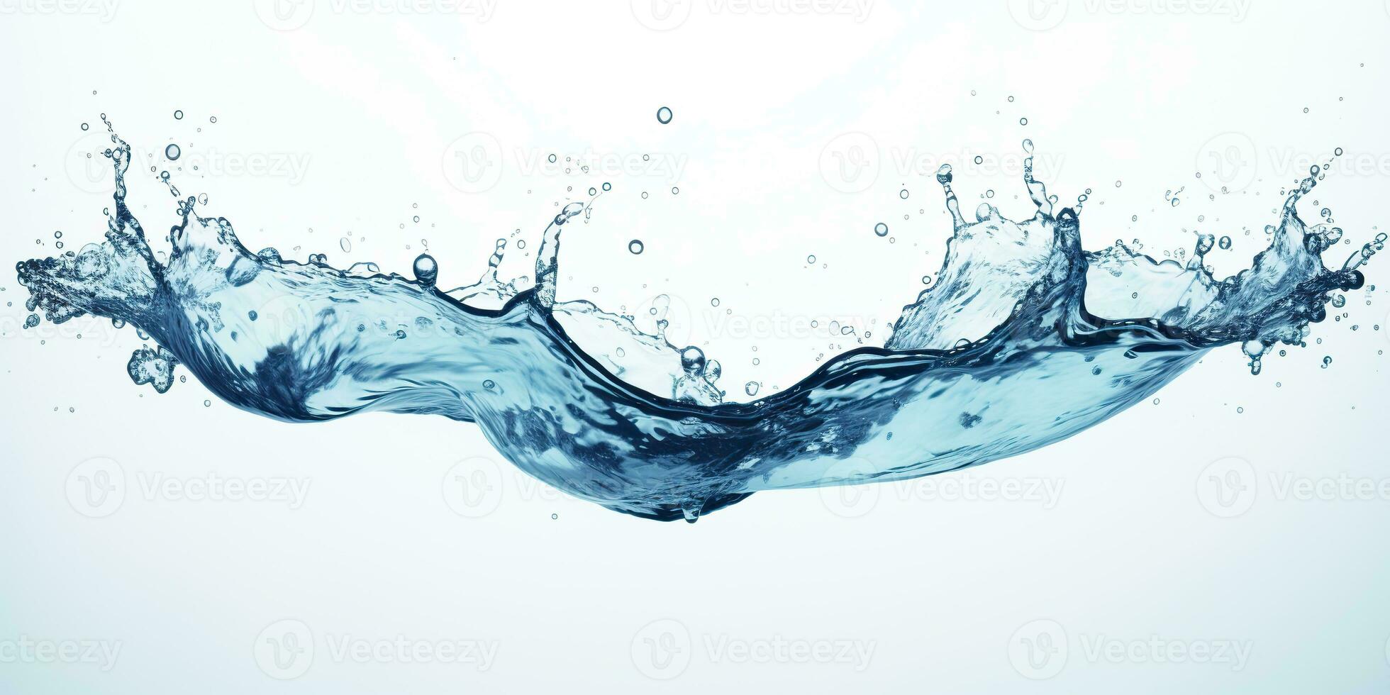 AI Generated. AI Generative. Fresh water splash drop bubble clean sea ocean 29473350 Stock Photo ...