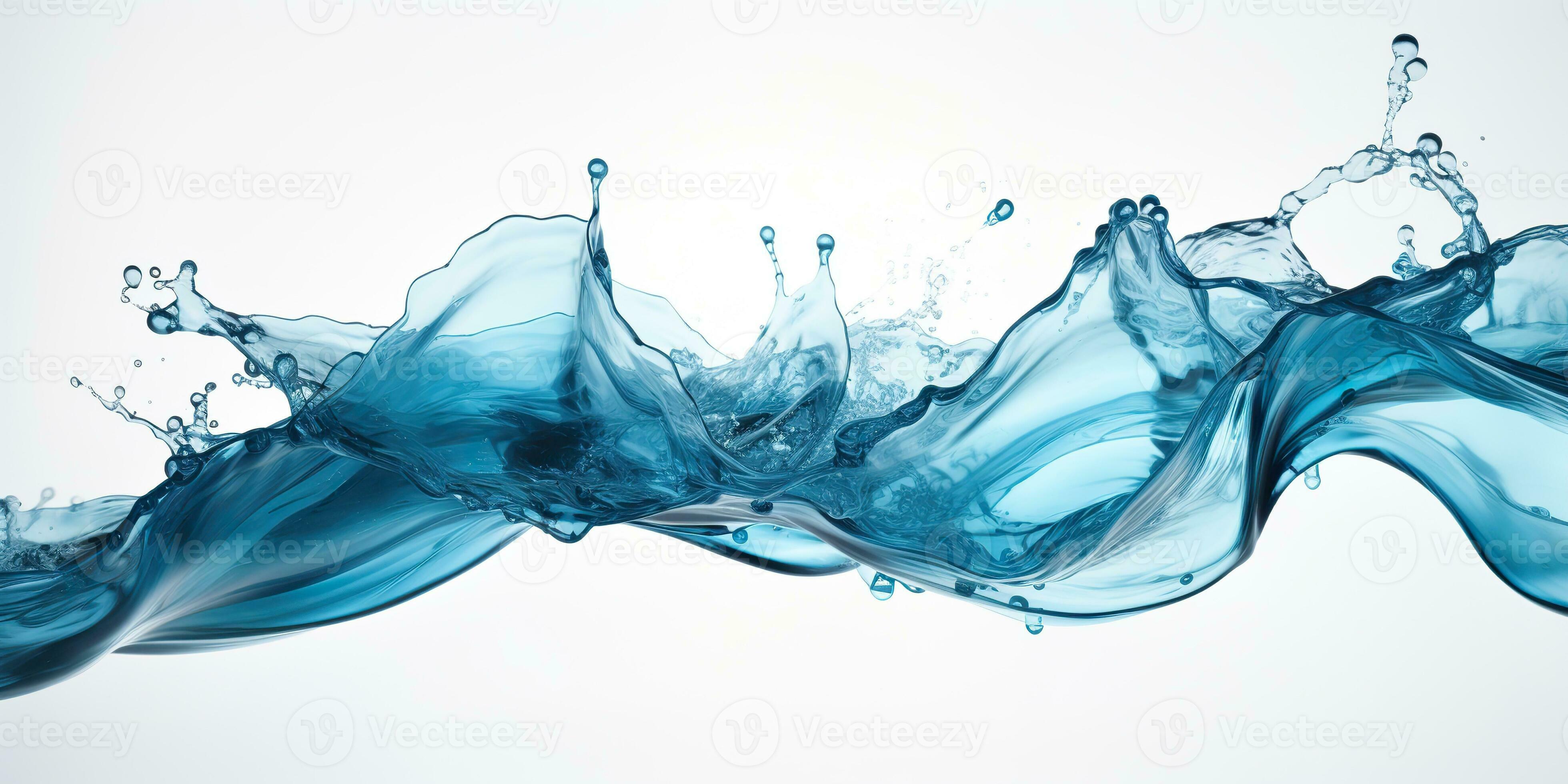 AI Generated. AI Generative. Fresh water splash drop bubble clean sea ocean 29479213 Stock Photo ...