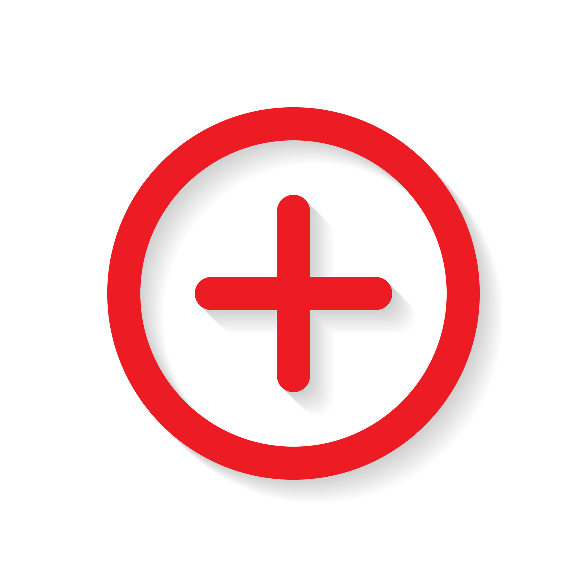 Add button icon vector in flat style. Social media elements 29482479 Vector Art at Vecteezy