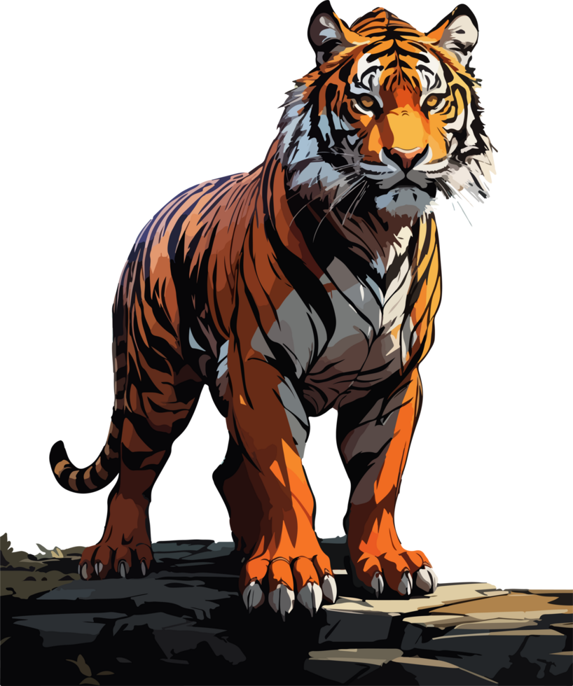 Tiger Logo Mascot Cartoon with AI Generative 29495639 PNG Tiger Logo Mascot Cartoon with AI Generative 29495639 PNG