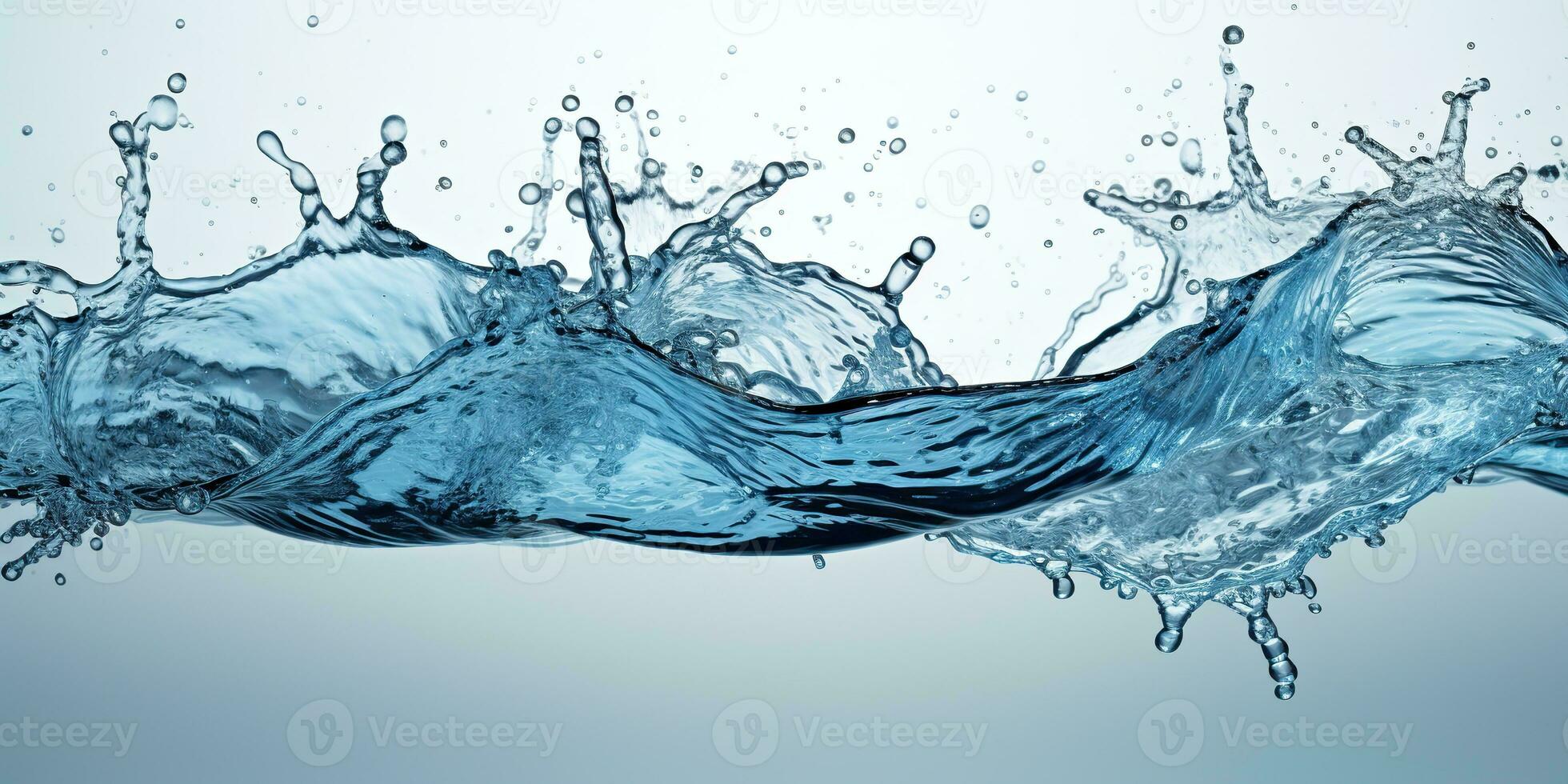 AI Generated. AI Generative. Fresh water splash drop bubble clean sea ocean 29496081 Stock Photo ...