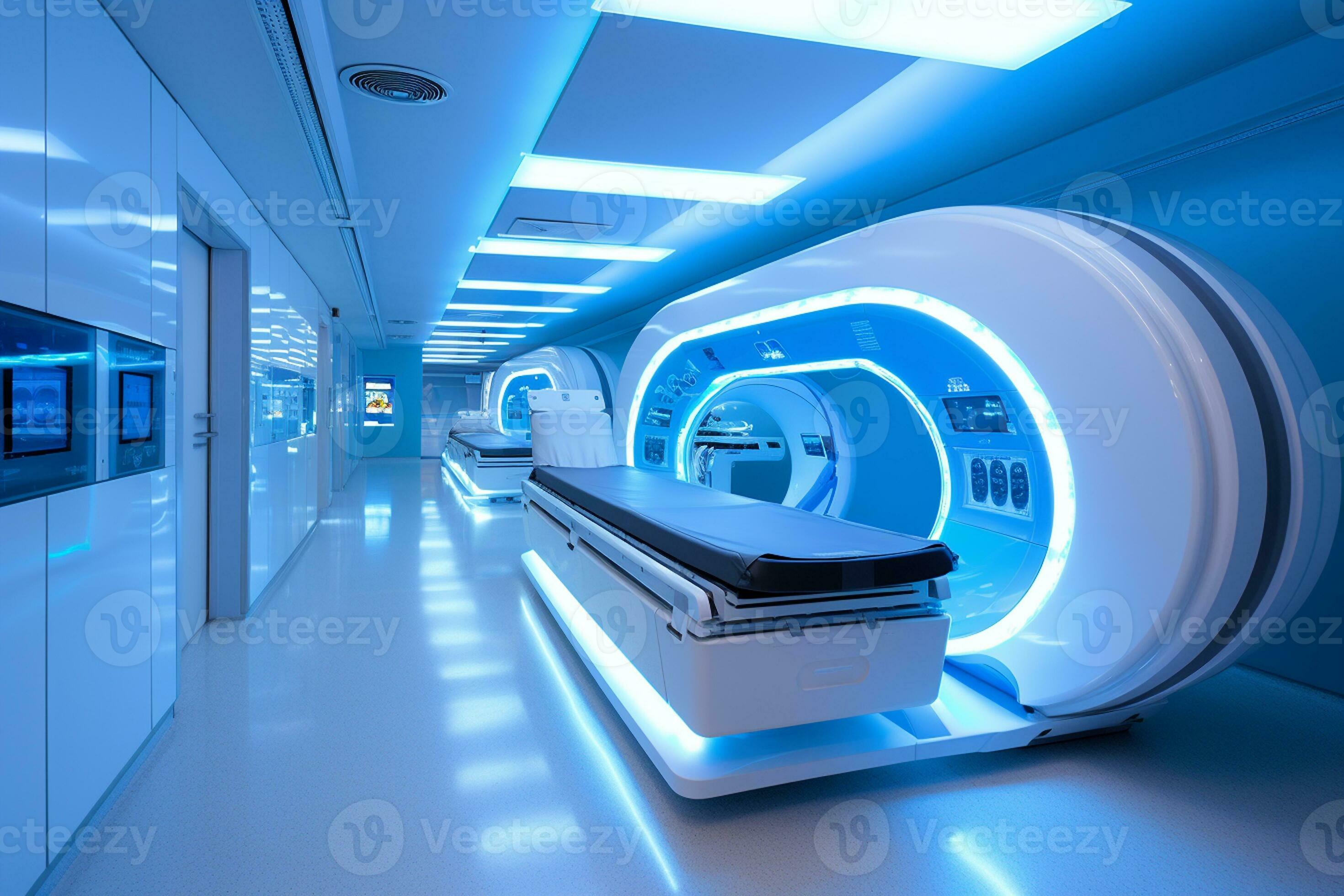 High-Tech CT Scan Room in Modern Hospital. Generative By Ai 29506390 Stock Photo at Vecteezy