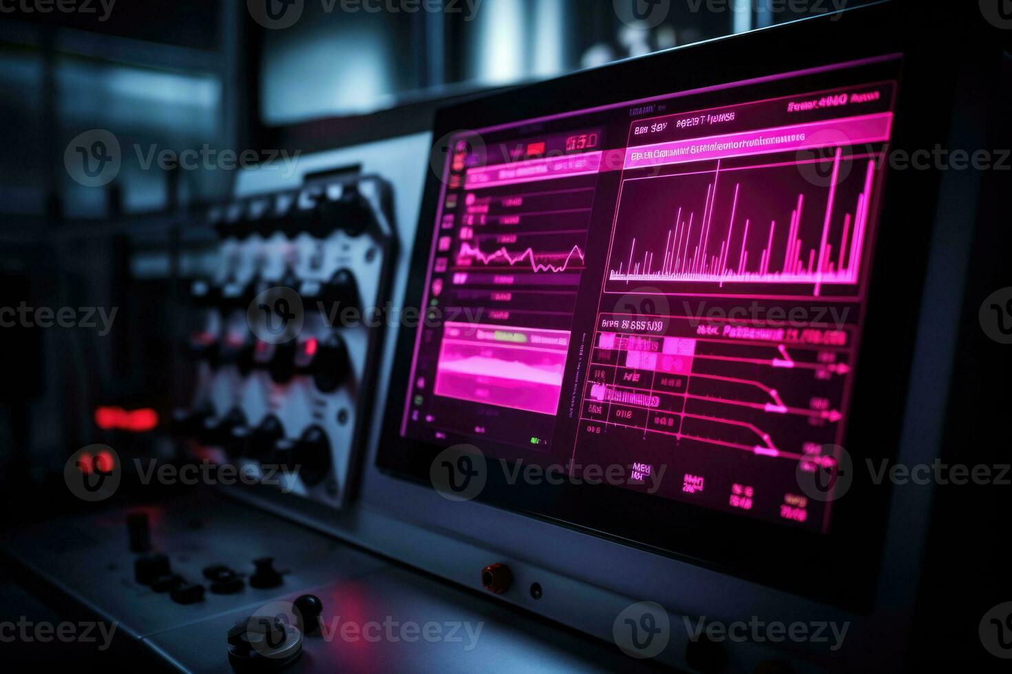 Data Science Scientist Computing Analysing And Visualizing Complex Data Set On Computer Ai
