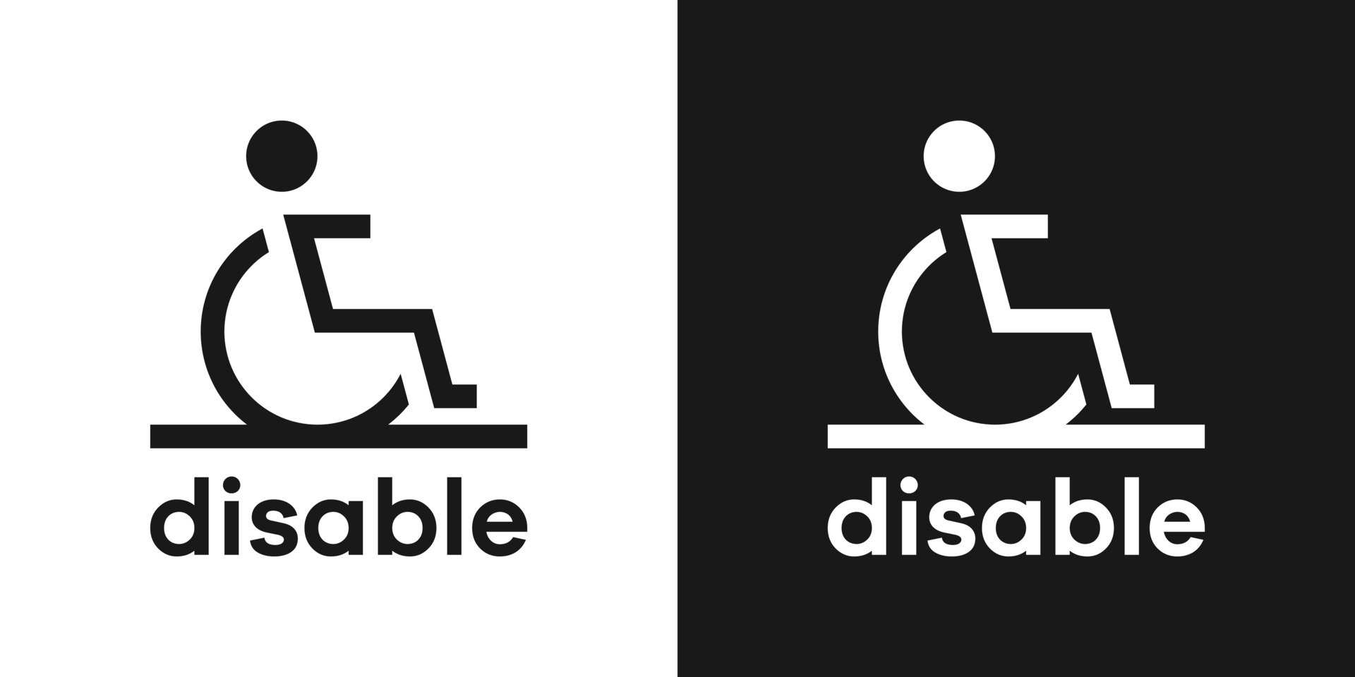 logo disable icon vector illustration 29569132 Vector Art at Vecteezy logo disable icon vector illustration 29569132 Vector Art at Vecteezy