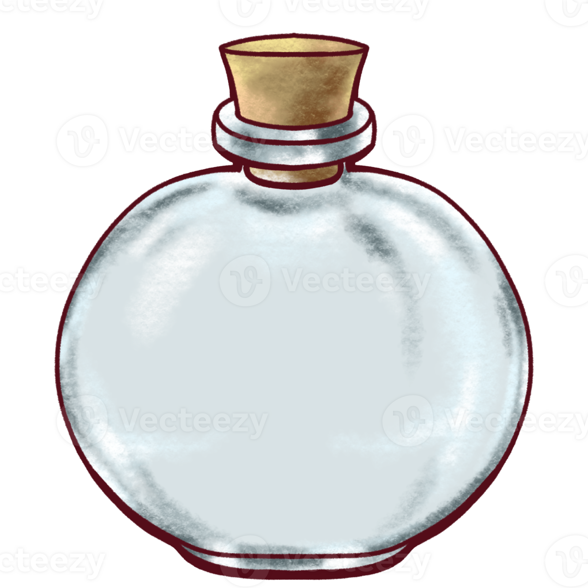 Empty potion bottle 29570625 PNG