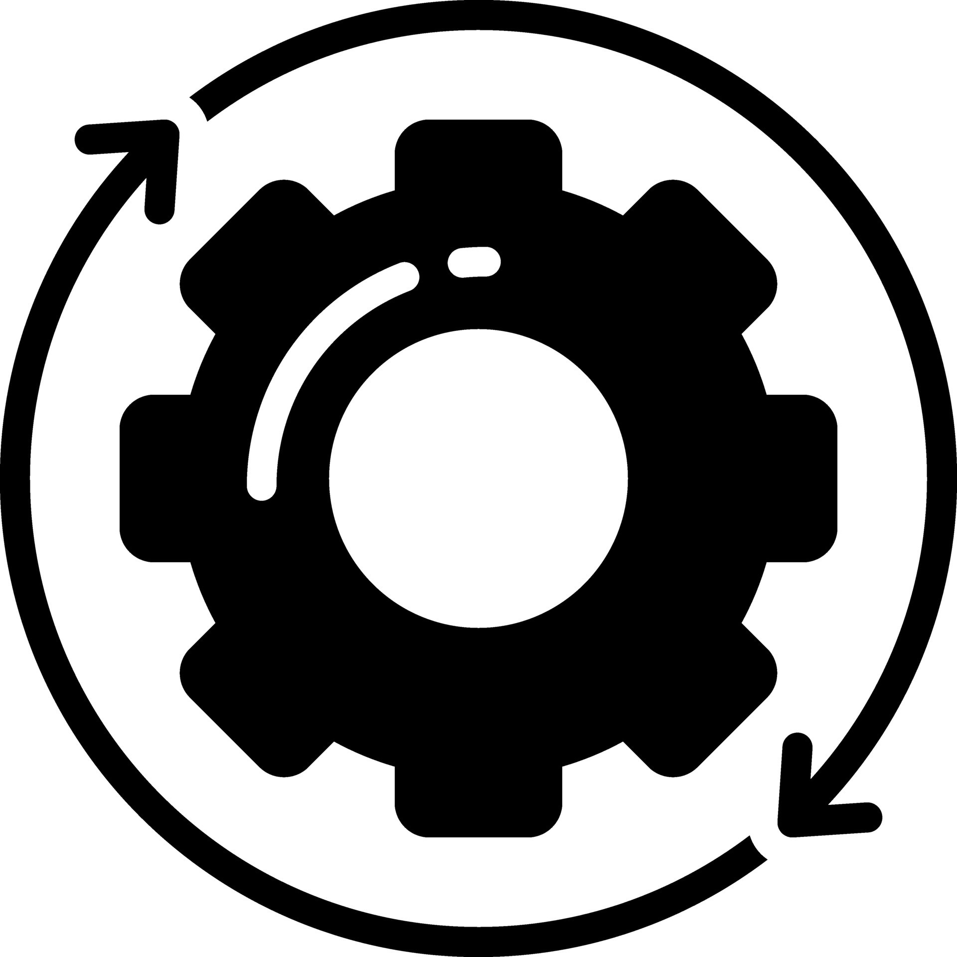 solid icon for processed 29580369 Vector Art at Vecteezy