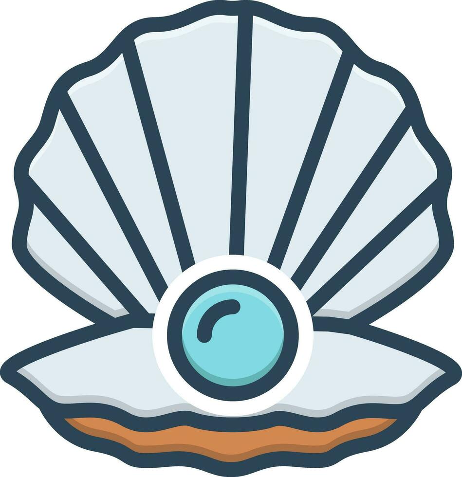 color icon for shell 29580928 Vector Art at Vecteezy