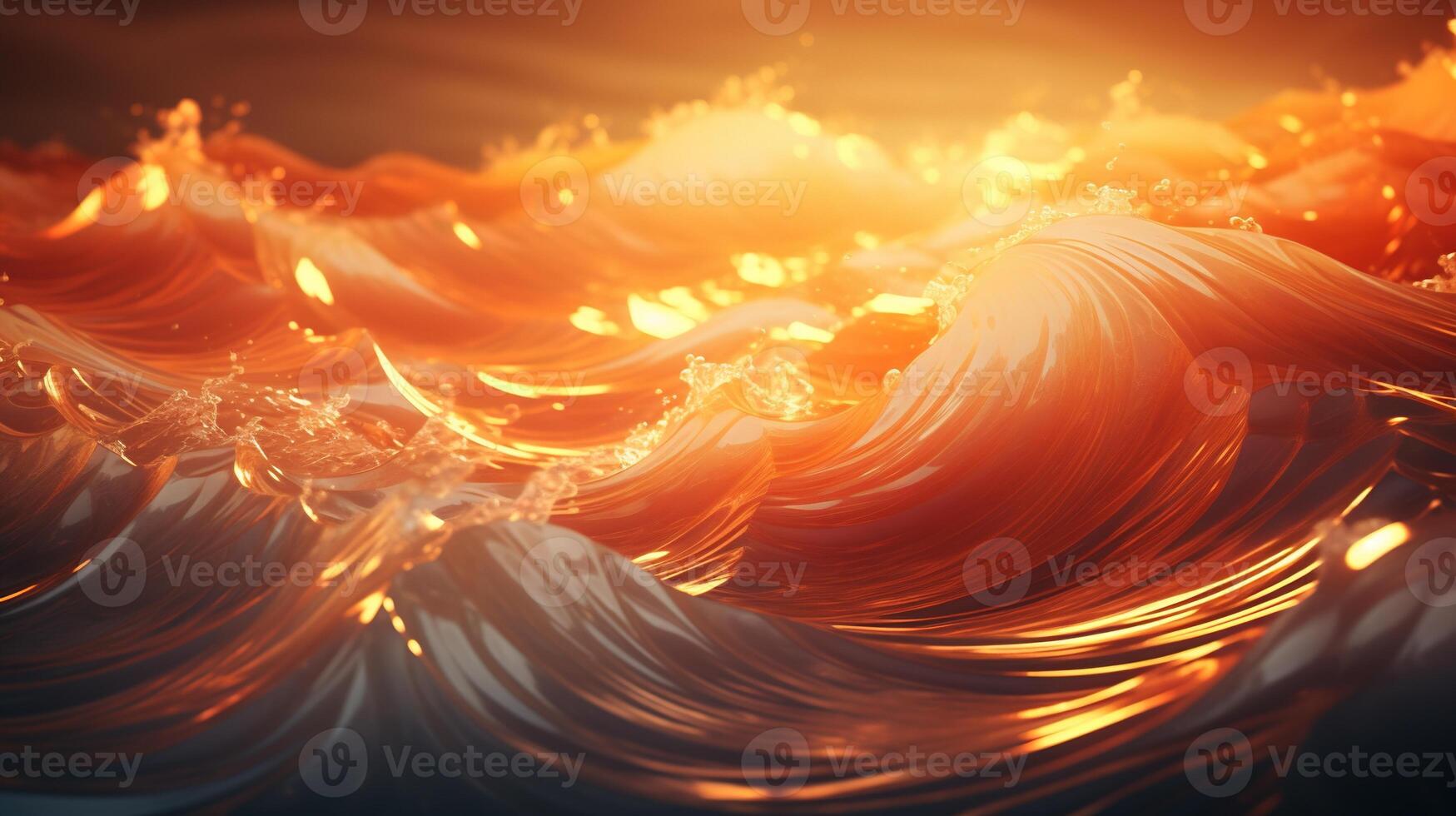 dynamic diagonal waves, digital art illustration, Generative AI ...