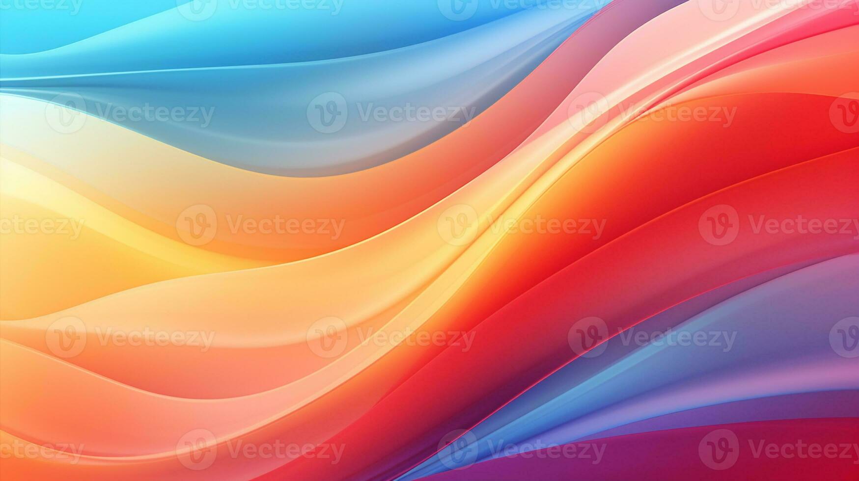 Abstract Colorful Dynamic Flowing Fluid Wave Background For Graphic Design Element Generative