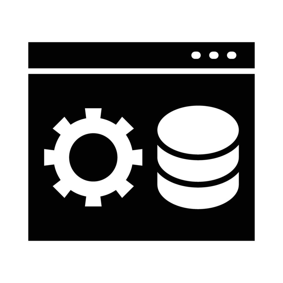 backend vector glifo icono para personal y comercial usar. 29598376 ...