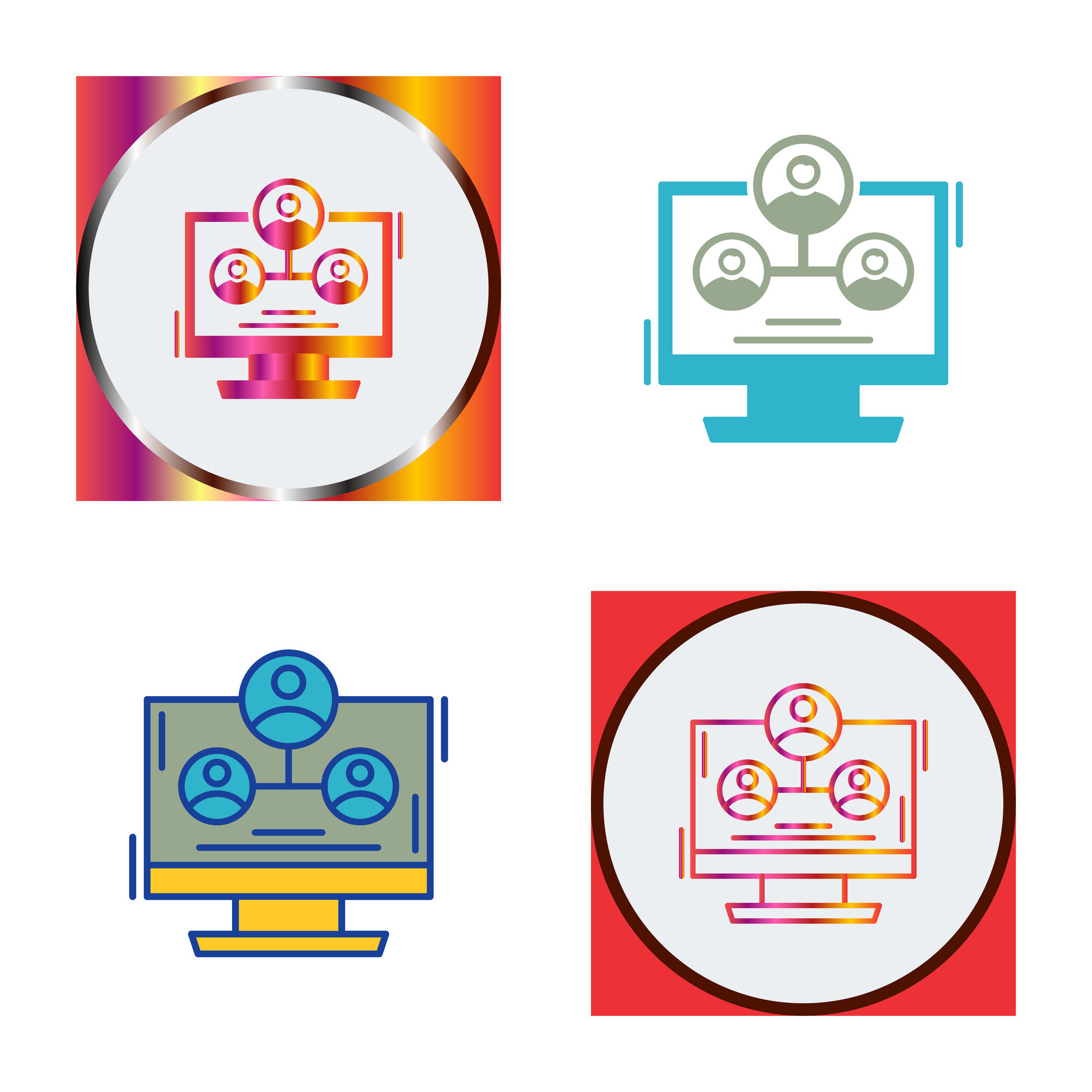 Hierarchy Structure Vector Icon 29599569 Vector Art At Vecteezy