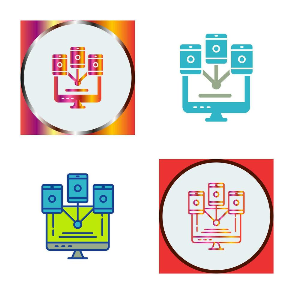 Computer Networks Vector Icon 29599872 Vector Art At Vecteezy