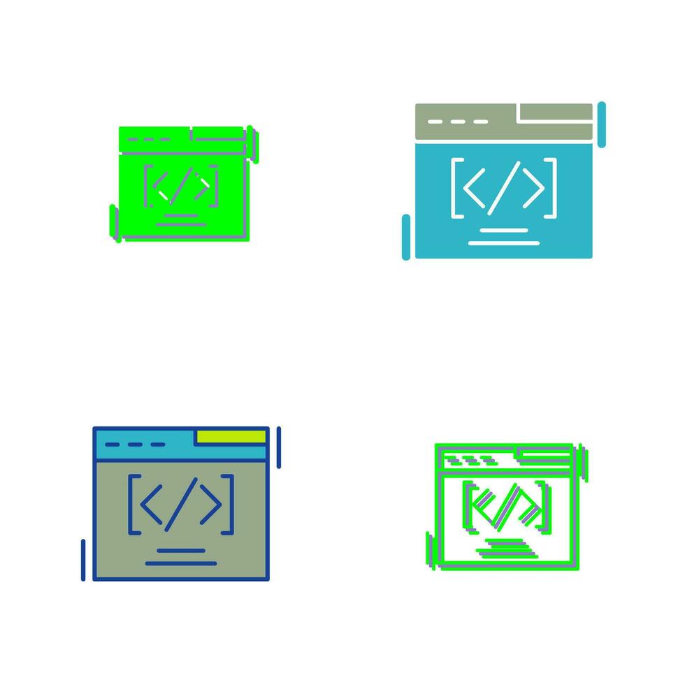 Web Coding Vector Icon 29600750 Vector Art at Vecteezy