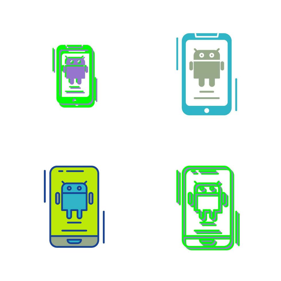Android Vector Icon 29604063 Vector Art at Vecteezy