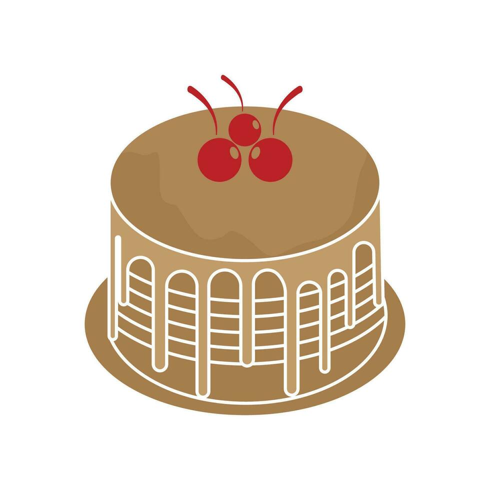 Sweet Cake Template Logo Design Vector Illustration 29605810 Vector Art