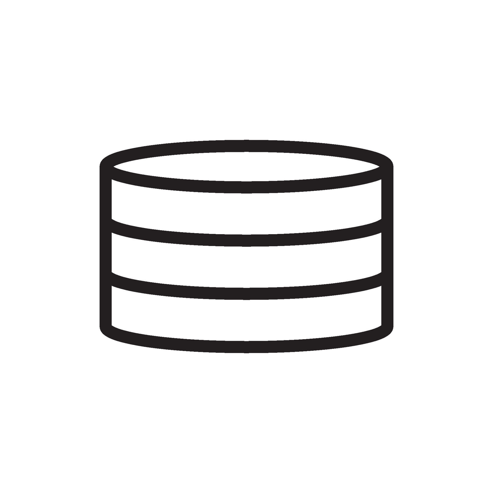 Database Icon Vector 29606237 Vector Art At Vecteezy