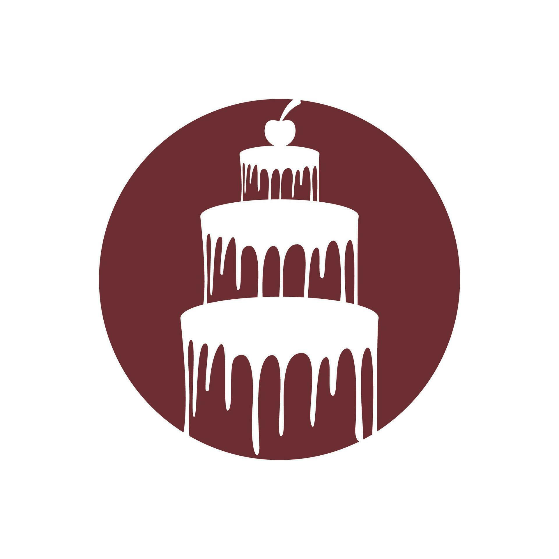 Sweet Cake Template Logo Design Vector Illustration 29621931 Vector Art
