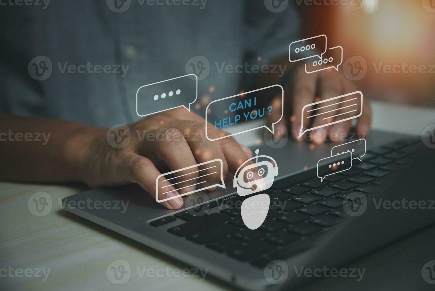 Chatbot Conversacion Ai Artificial Inteligencia Tecnología En Línea Cliente Serviciodigital