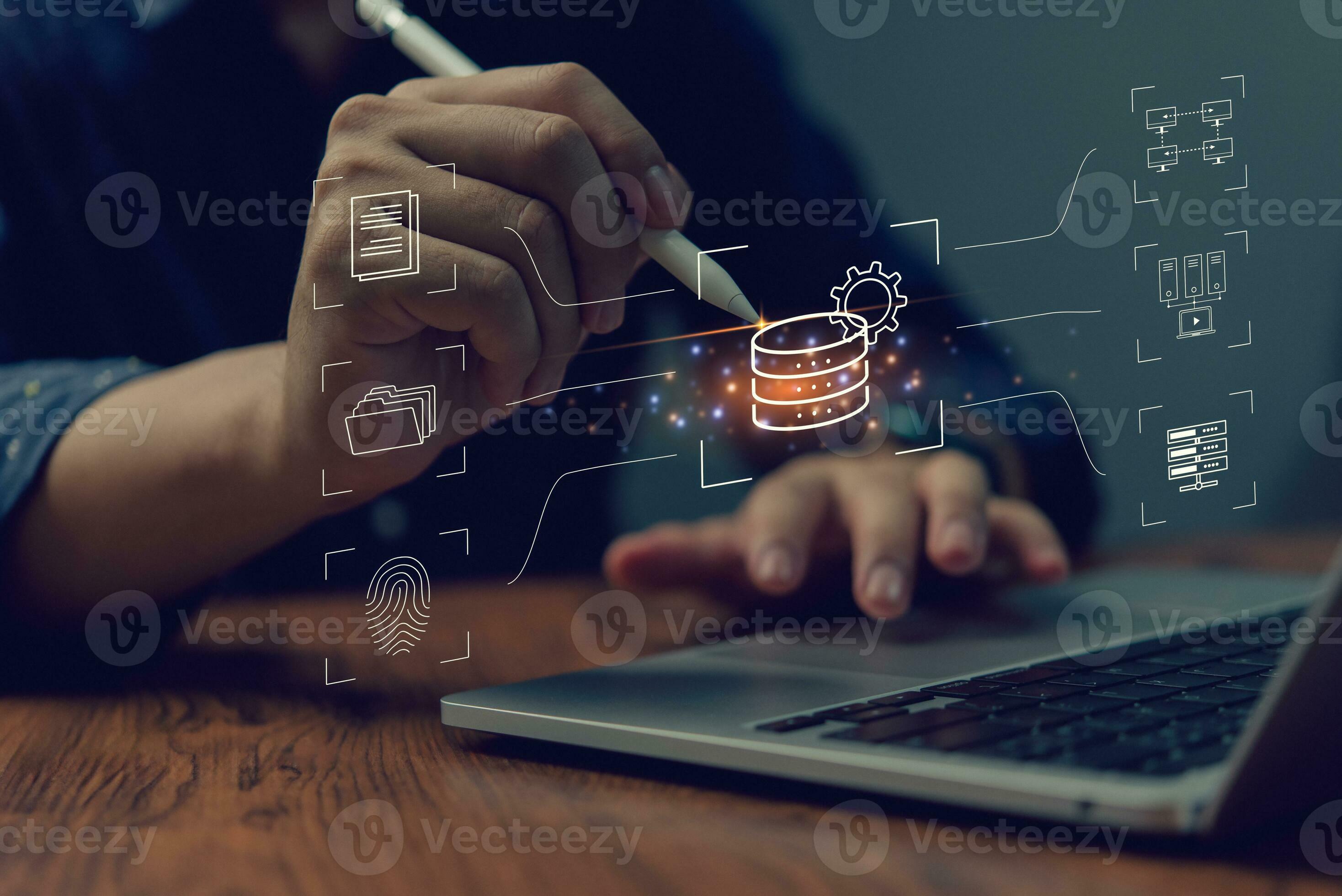 distributed storage networks technology interconnected servers and data ...