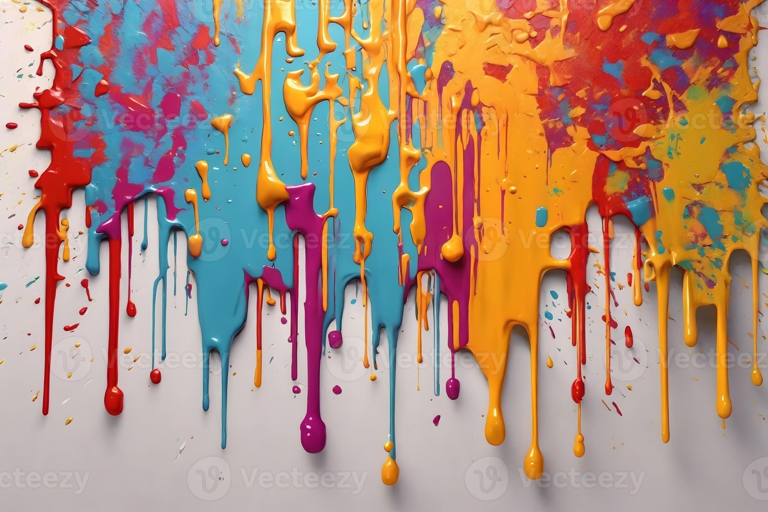 Dripping Paint Texture, Colorful Dripping Paint Background, Paint ... Dripping Paint Texture, Colorful Dripping Paint Background, Paint ...