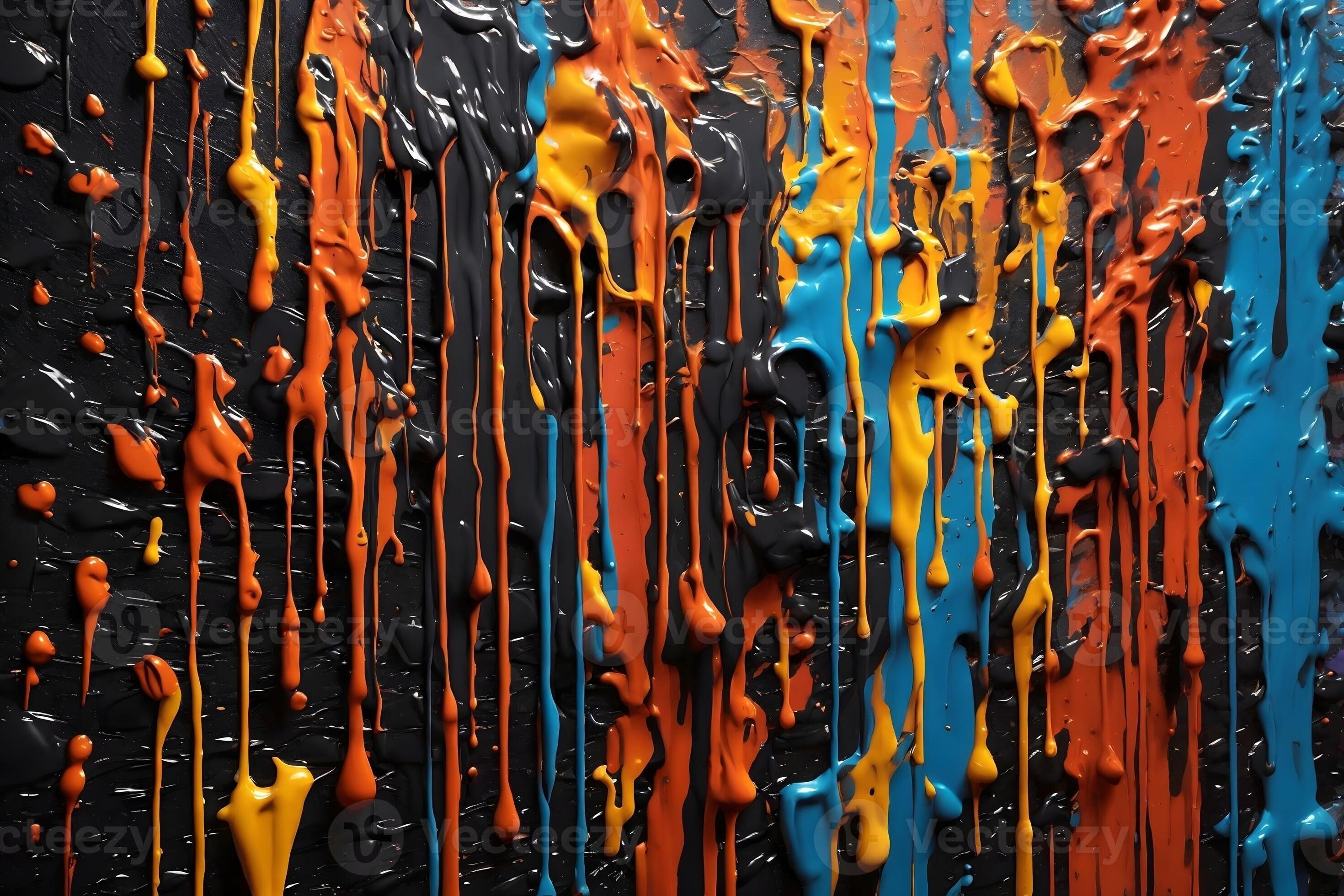 Dripping Paint Texture, Colorful Dripping Paint Background, Paint ... Dripping Paint Texture, Colorful Dripping Paint Background, Paint ...
