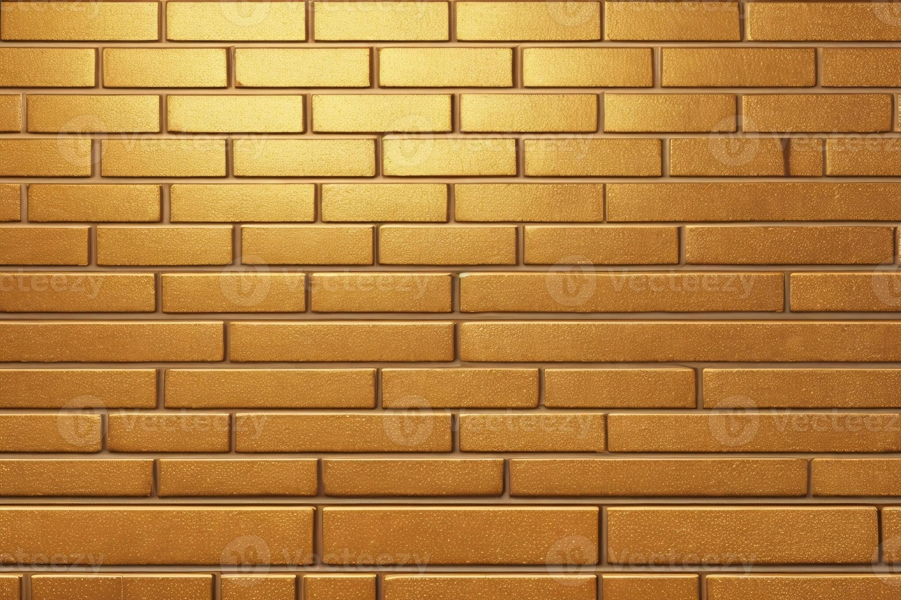 Gold Brick Wall Background, Gold Wall Background, Brick Wall Background, Wall Background, Brick ...