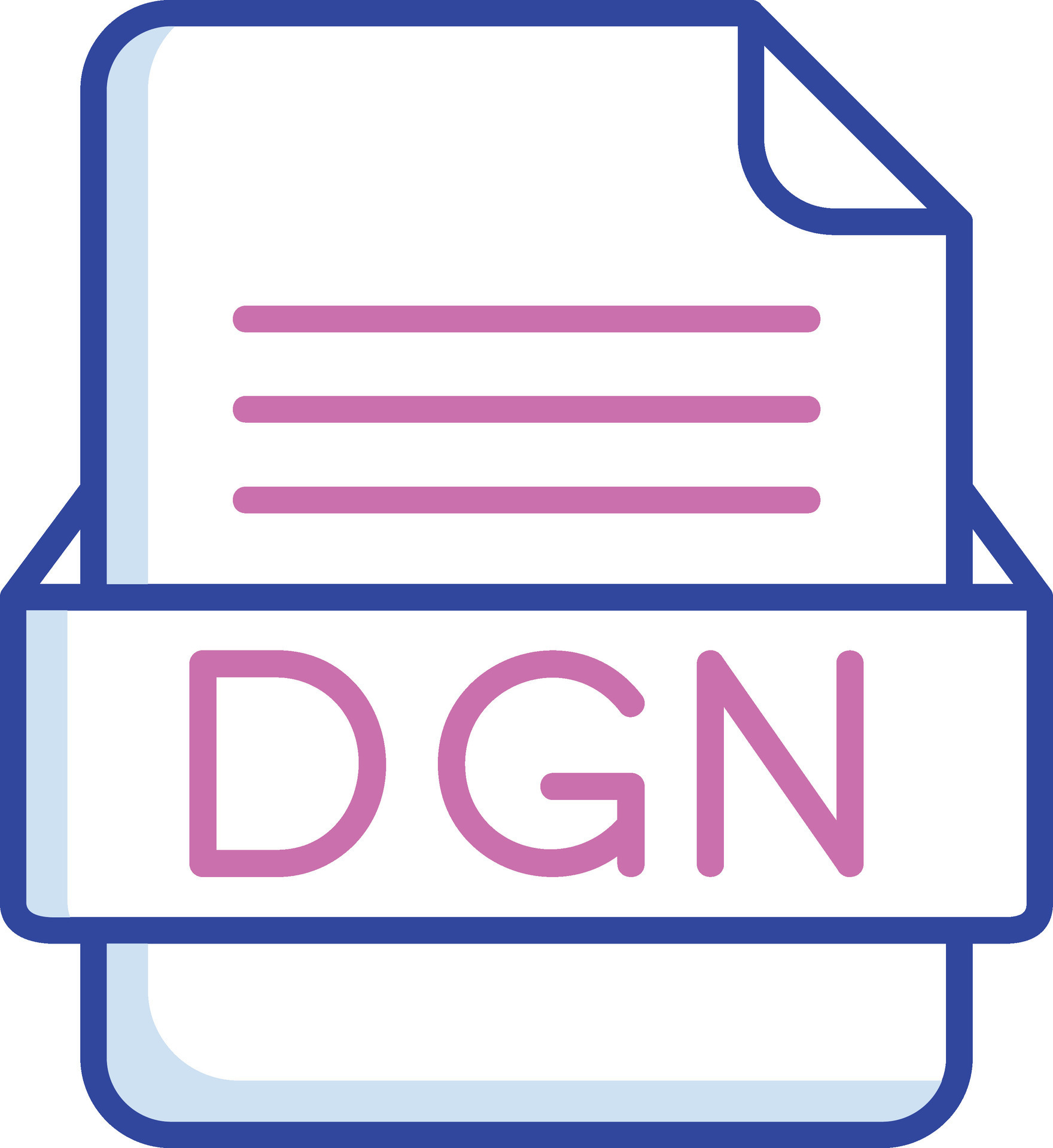 DGN File Format Vector Icon 29697531 Vector Art at Vecteezy
